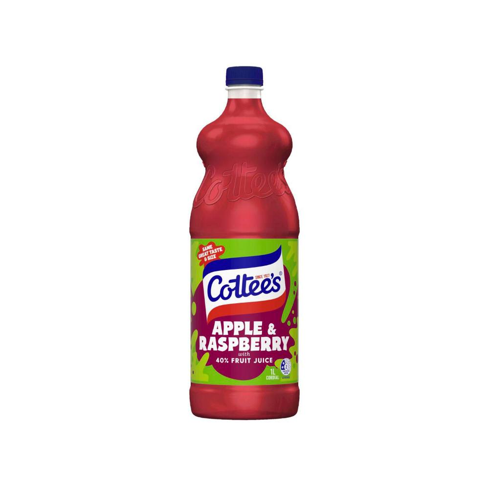 Buy Cottee's Cordial Apple Raspberry 1L | Coles
