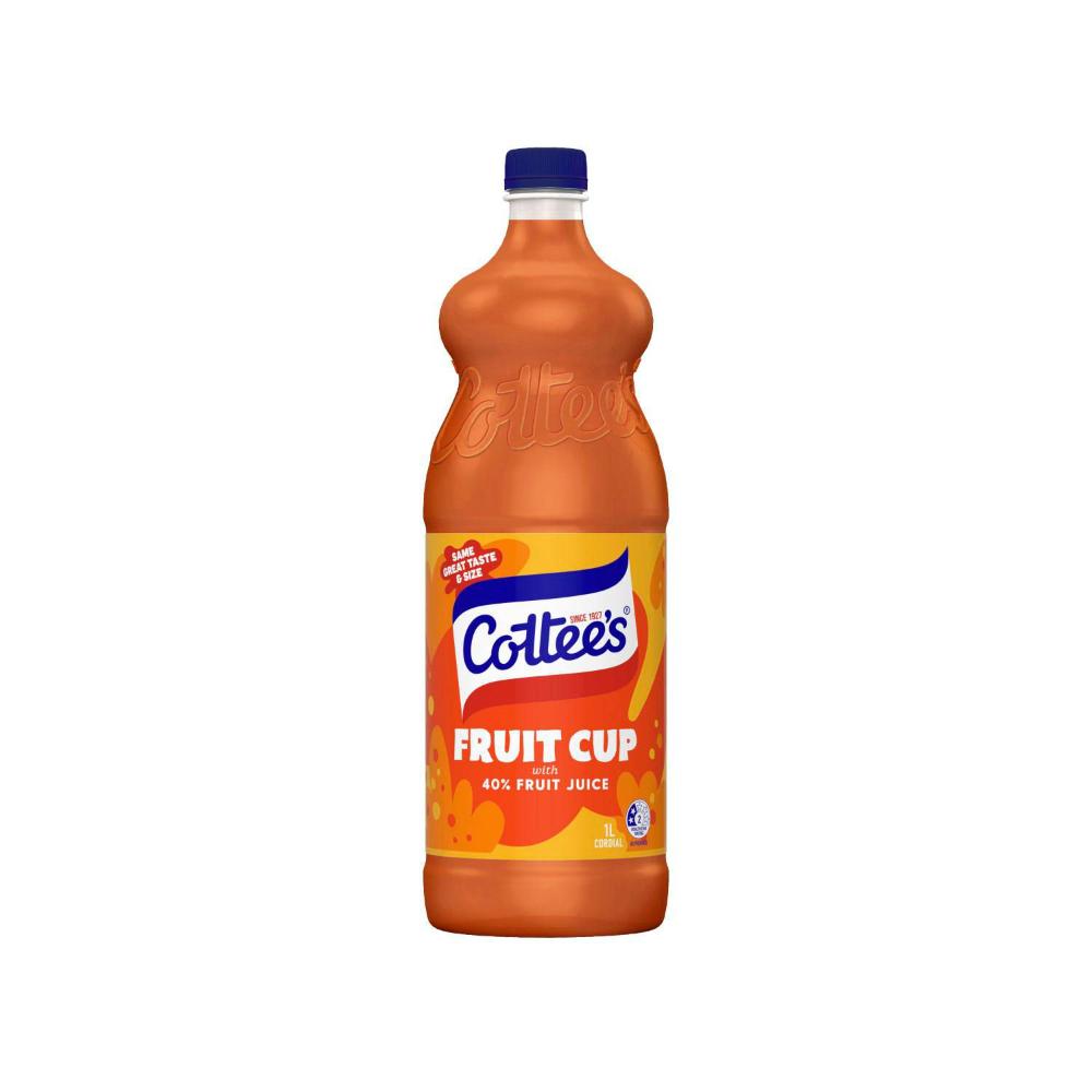 Buy Cottee's Cordial Fruit Cup 1L | Coles