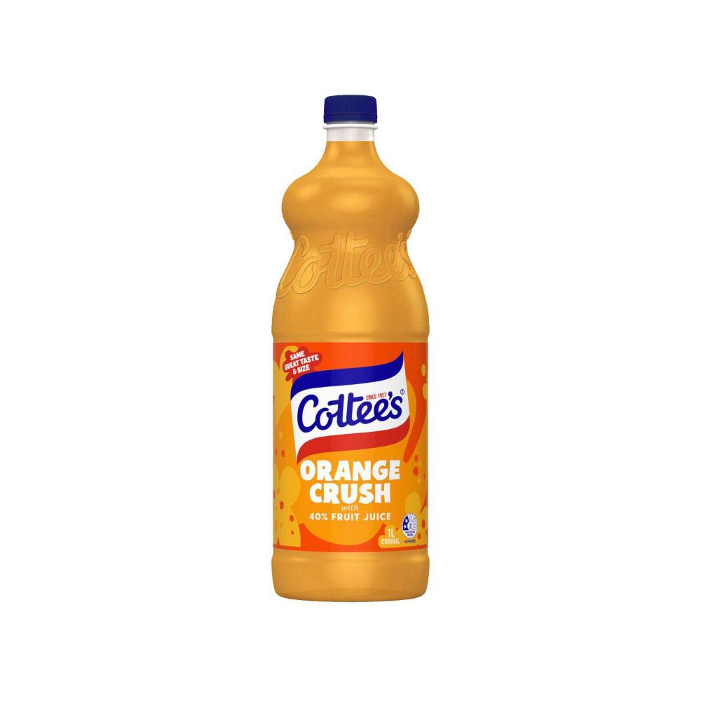 Buy Cottee's Cordial Orange Crush 1L | Coles