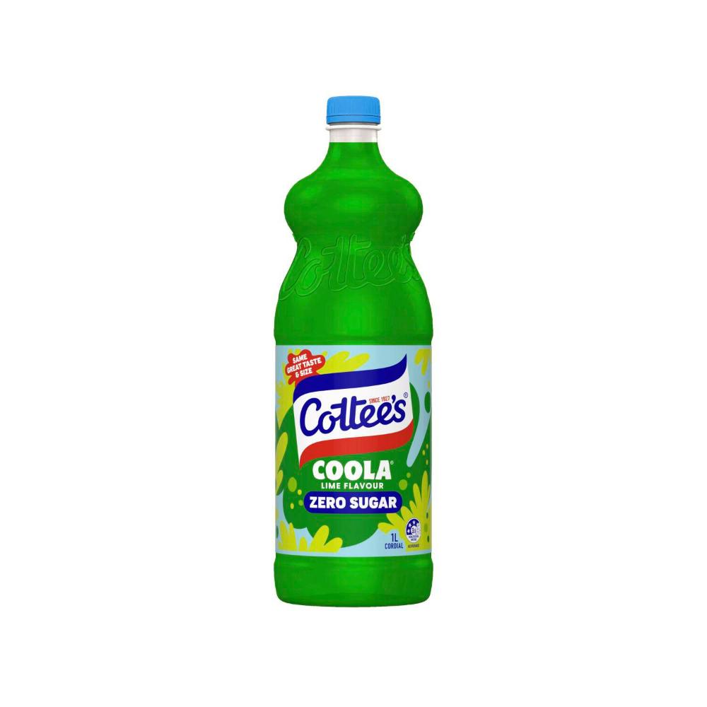 Buy Cottee's Cordial Coola Zero Sugar 1L | Coles