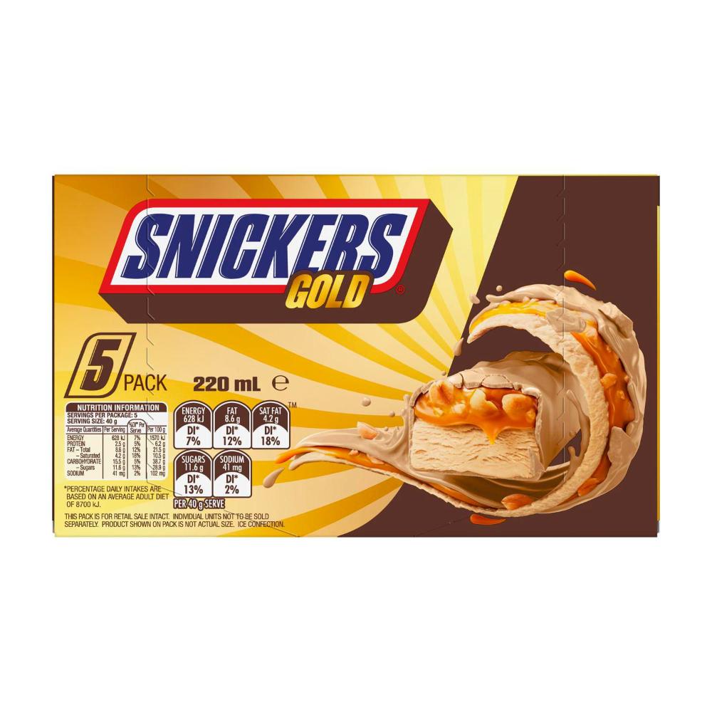 Snickers Ice Cream Bar Nutrition Facts