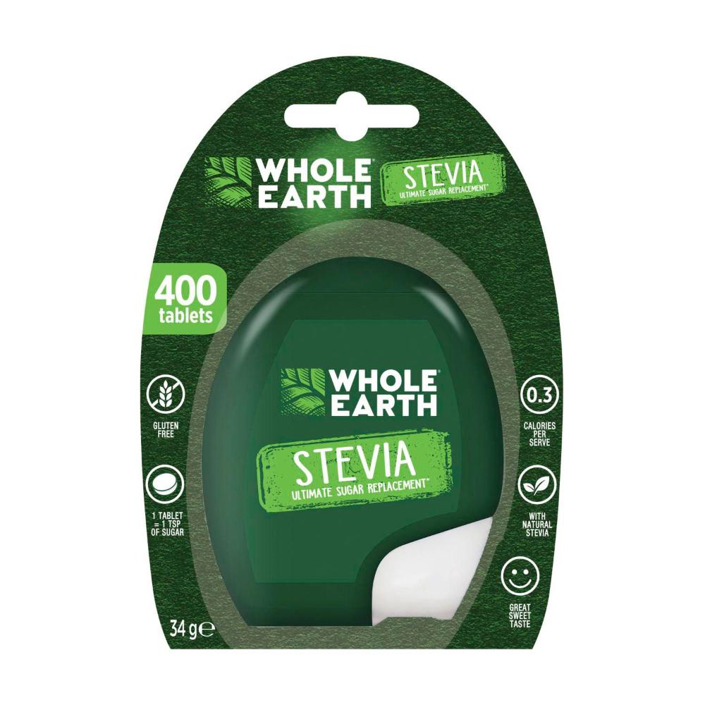 Buy Whole Earth Stevia Tablets 400 Pack 34g | Coles