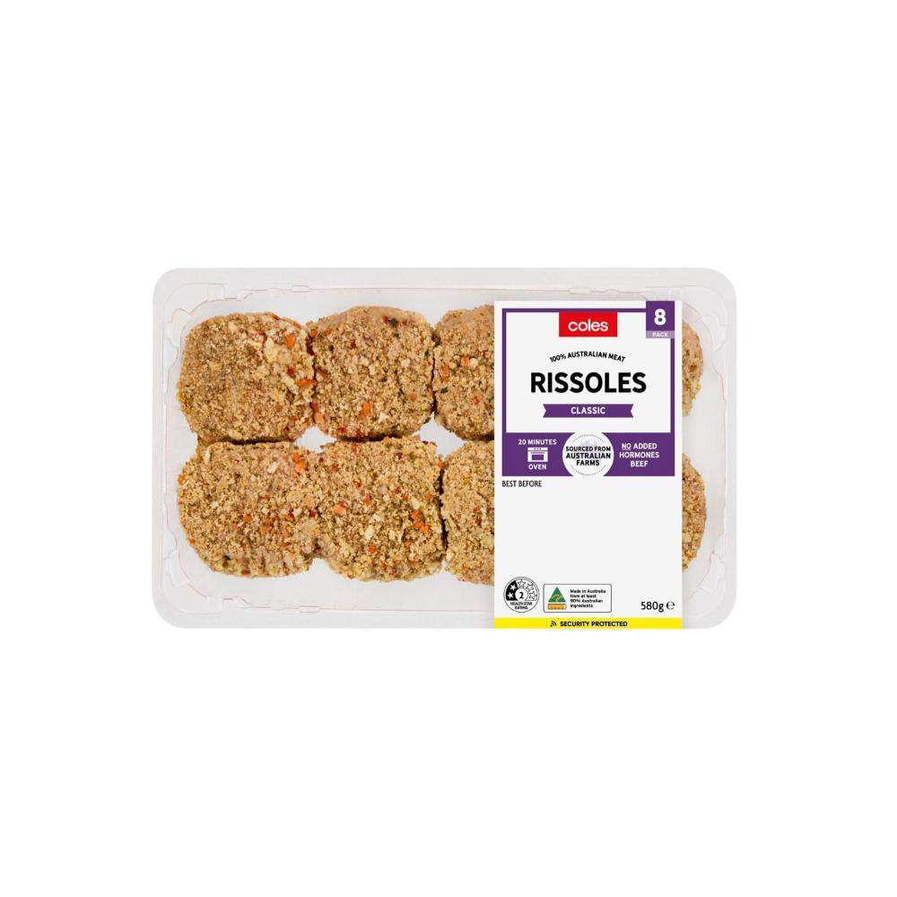 Buy Coles Rissoles 580g | Coles