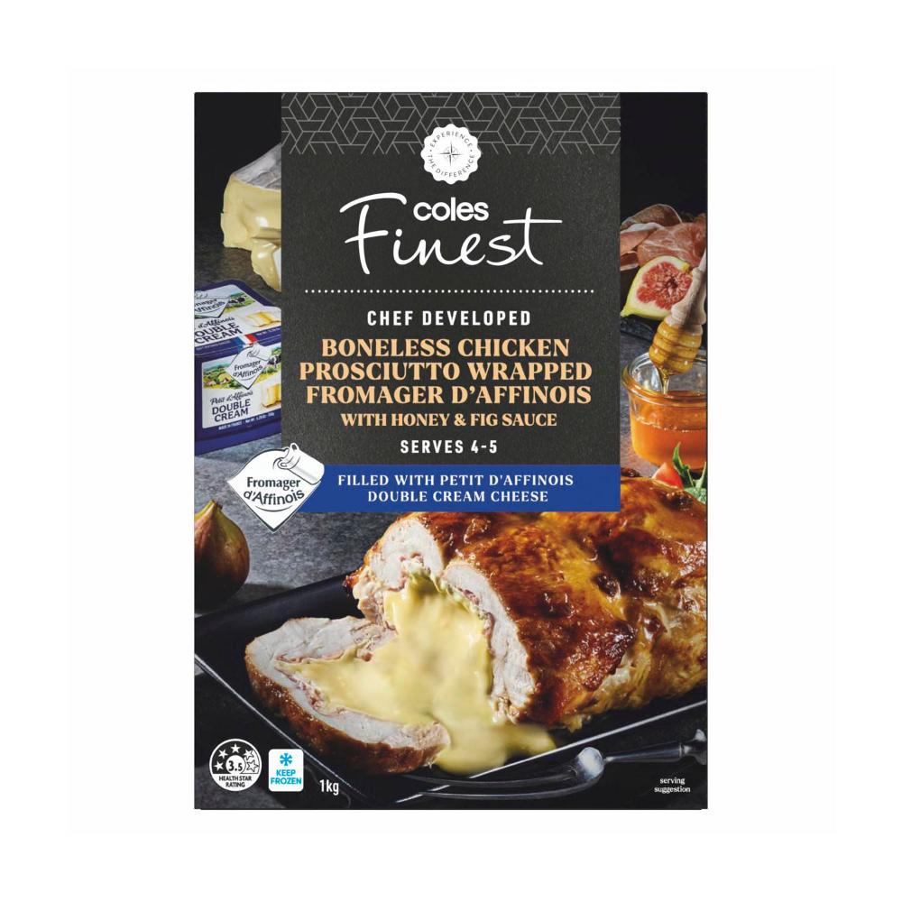 Buy Coles Finest Boneless Chicken Prosciutto Wrapped Fromager D ...