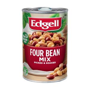 Calories in Edgell Four Bean Mix Mix Calorie Counter Australia