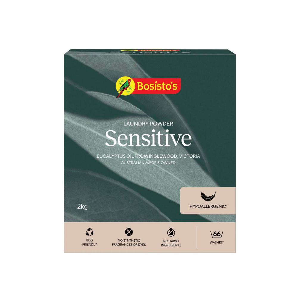 Buy Bosisto's Sensitive Laundry Powder 2Kg | Coles