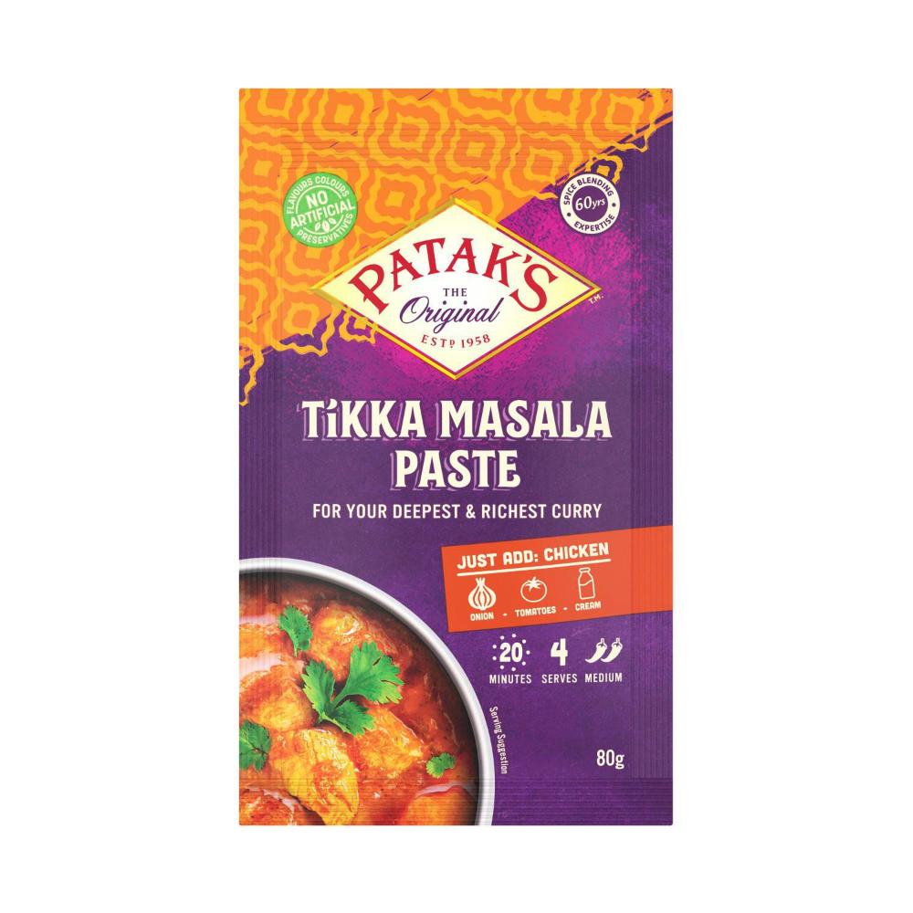 Buy Patak's Tikka Masala Paste 80g | Coles