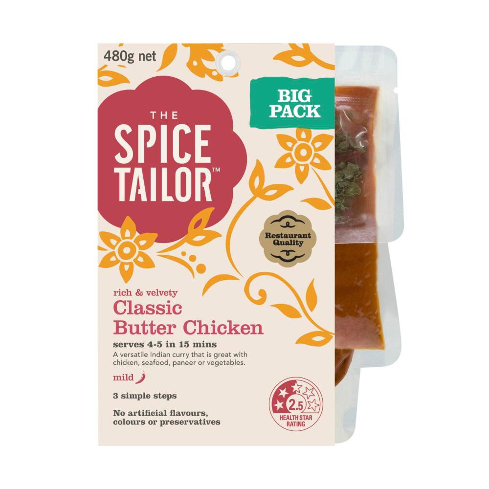 Buy The Spice Tailor Classic Butter Chicken Family Pack 480g | Coles