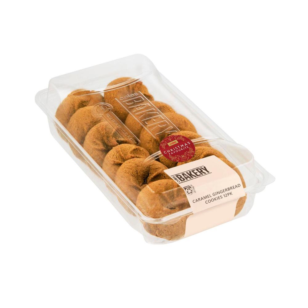 Buy Caramel Filled Gingerbread Cookies 12 Pack | Coles