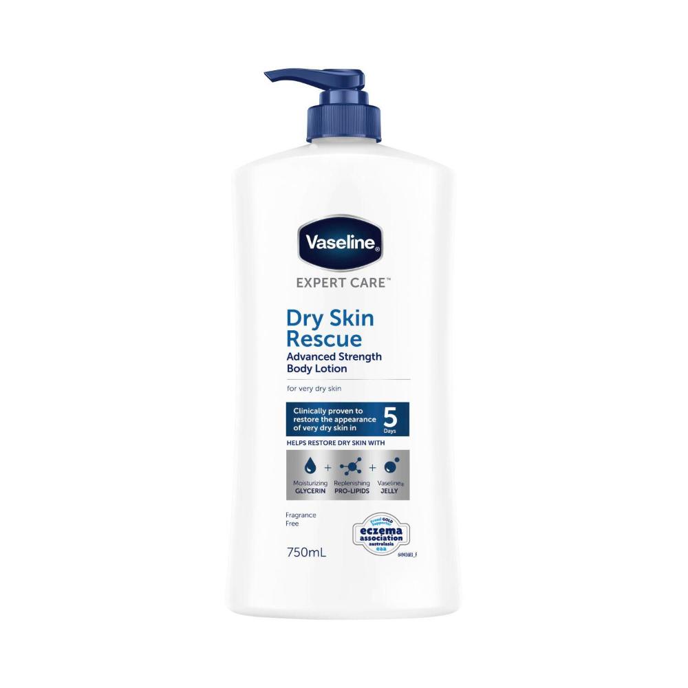 Buy Vaseline Dry Skin Rescue Body Lotion 750mL | Coles