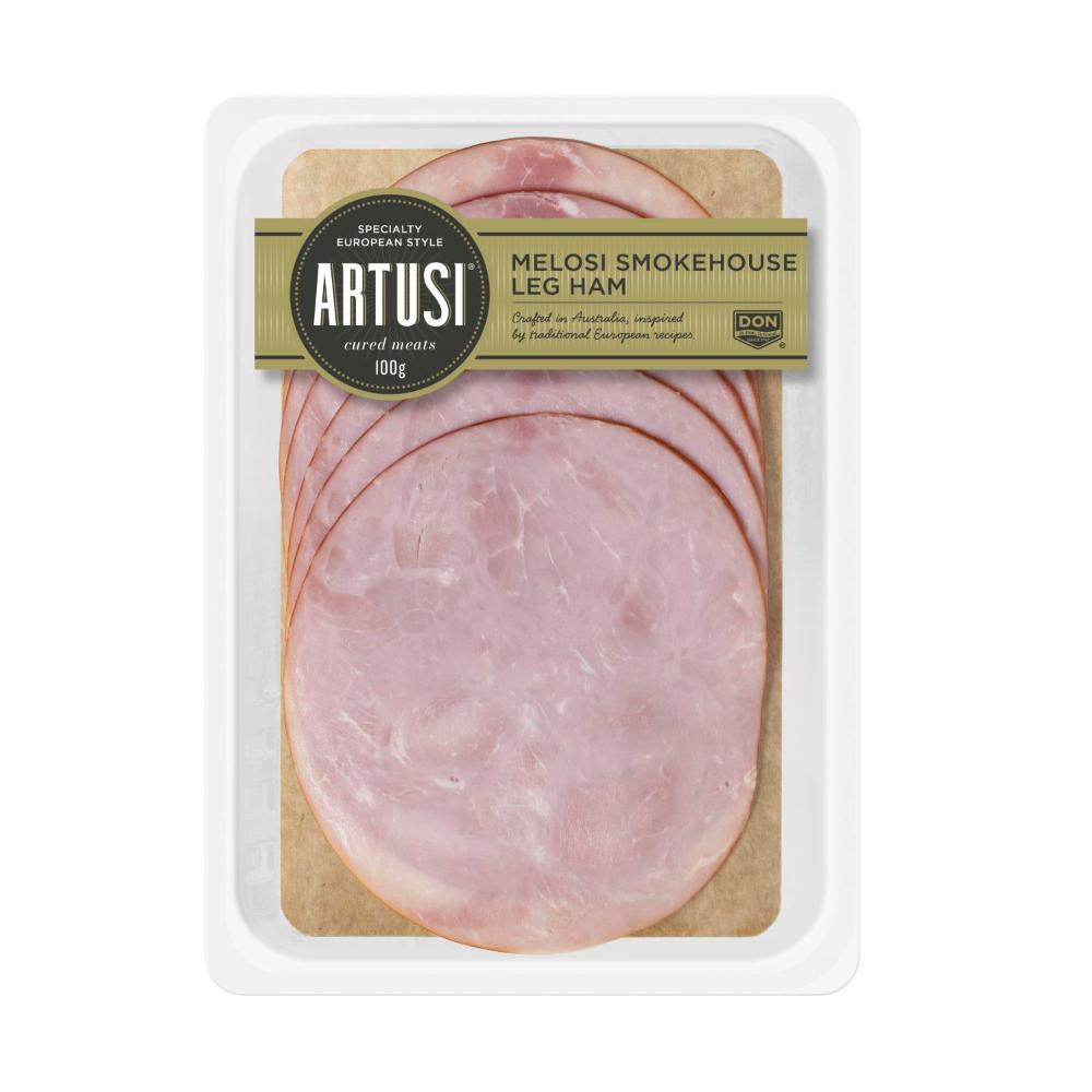 Buy Don Artusi Melosi Smokehouse Leg Ham 100g | Coles