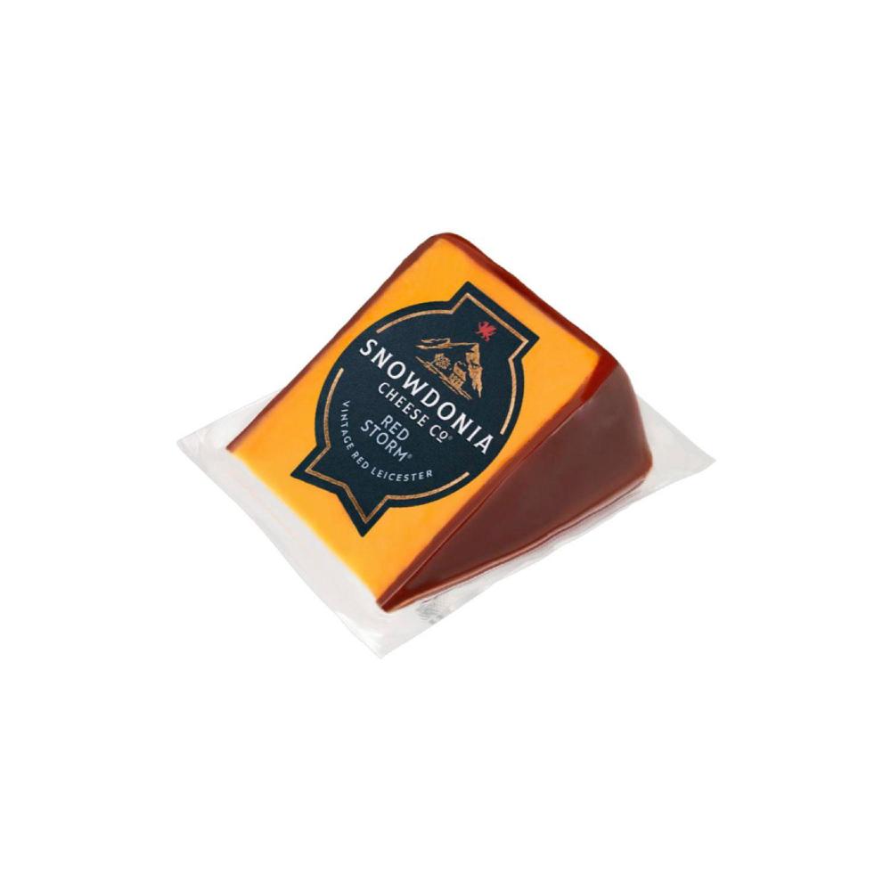 Buy Snowdonia Red Storm Vintage Red Leicester Cheddar Raw approx. 100g ...