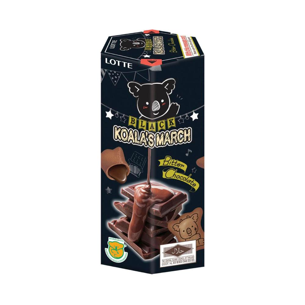 Buy Lotte Koalas March Black Bitter Chocolate 37g | Coles