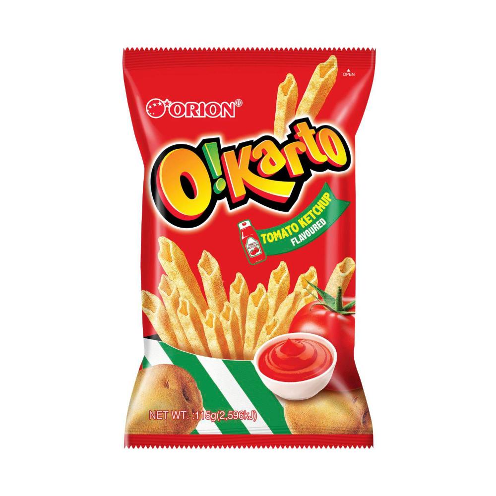 Buy O!karto Chips Ketchup 115g | Coles
