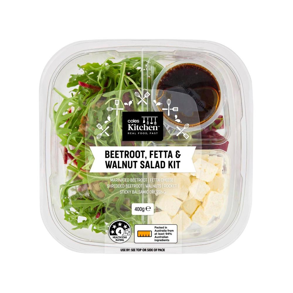 Buy Coles Kitchen Beetroot Fetta And Walnut Salad 400g | Coles