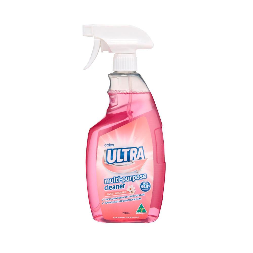 Buy Coles Ultra Multipurpose Cleaner Sweet Orchard 750mL | Coles