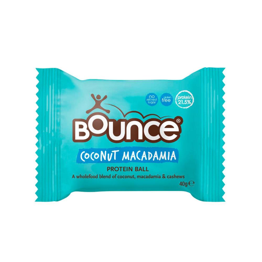 Buy Bounce Gluten Free Coconut Macadamia Natural Energy Ball 40g | Coles