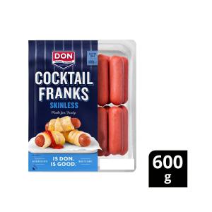 Buy Don Cocktail Franks Skinless 600g | Coles