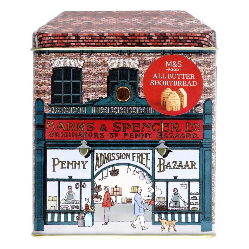 Buy M&S Penny Bazaar Shortbread Biscuit Tin 230g | Coles