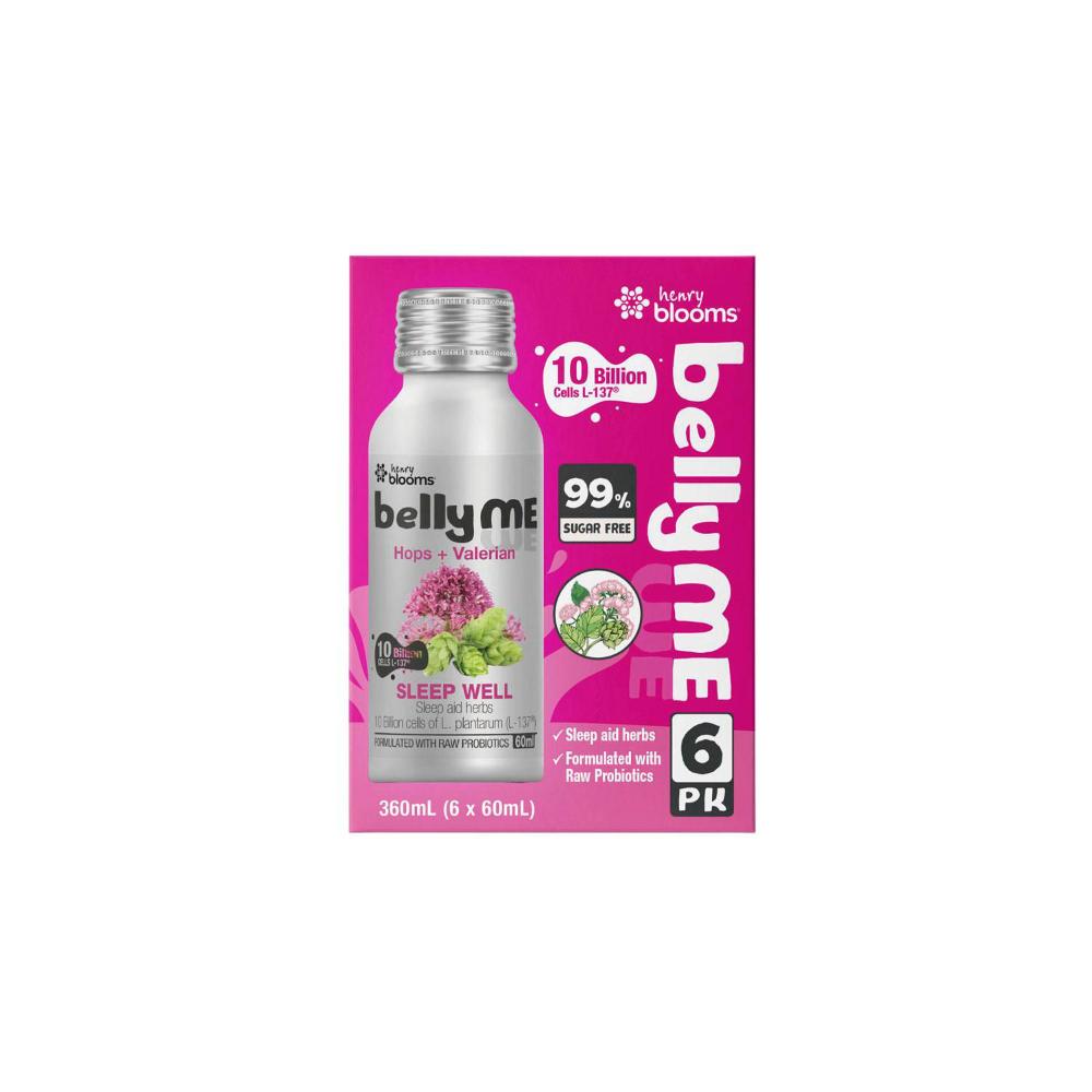 Buy HB Belly Me Shot Sleep 6 Pack 60mL | Coles