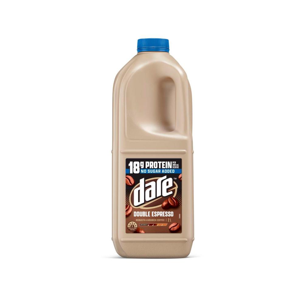 Buy Dare Protein No Sugar Added Double Espresso Milk 2L | Coles