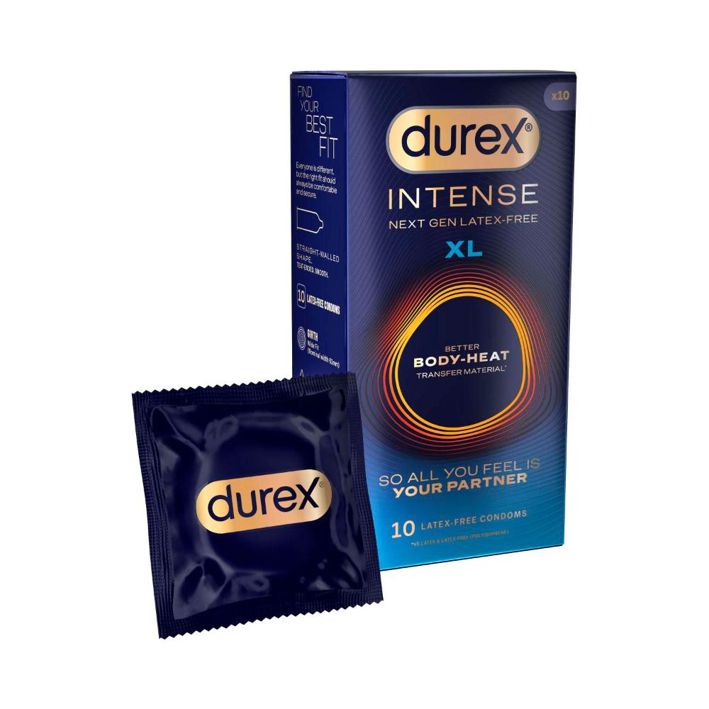 Buy Durex Intense Extra Large Condoms 10 Pack | Coles