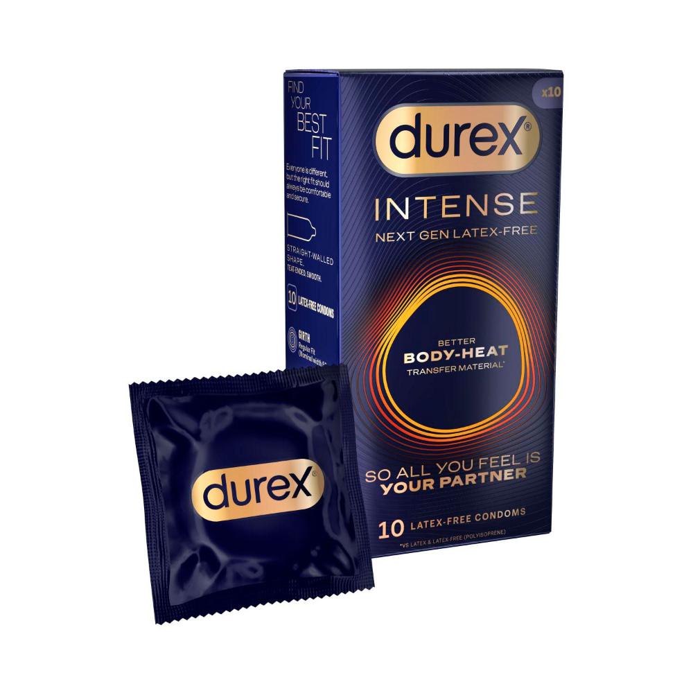 Buy Durex Intense Regular Condoms 10 Pack | Coles
