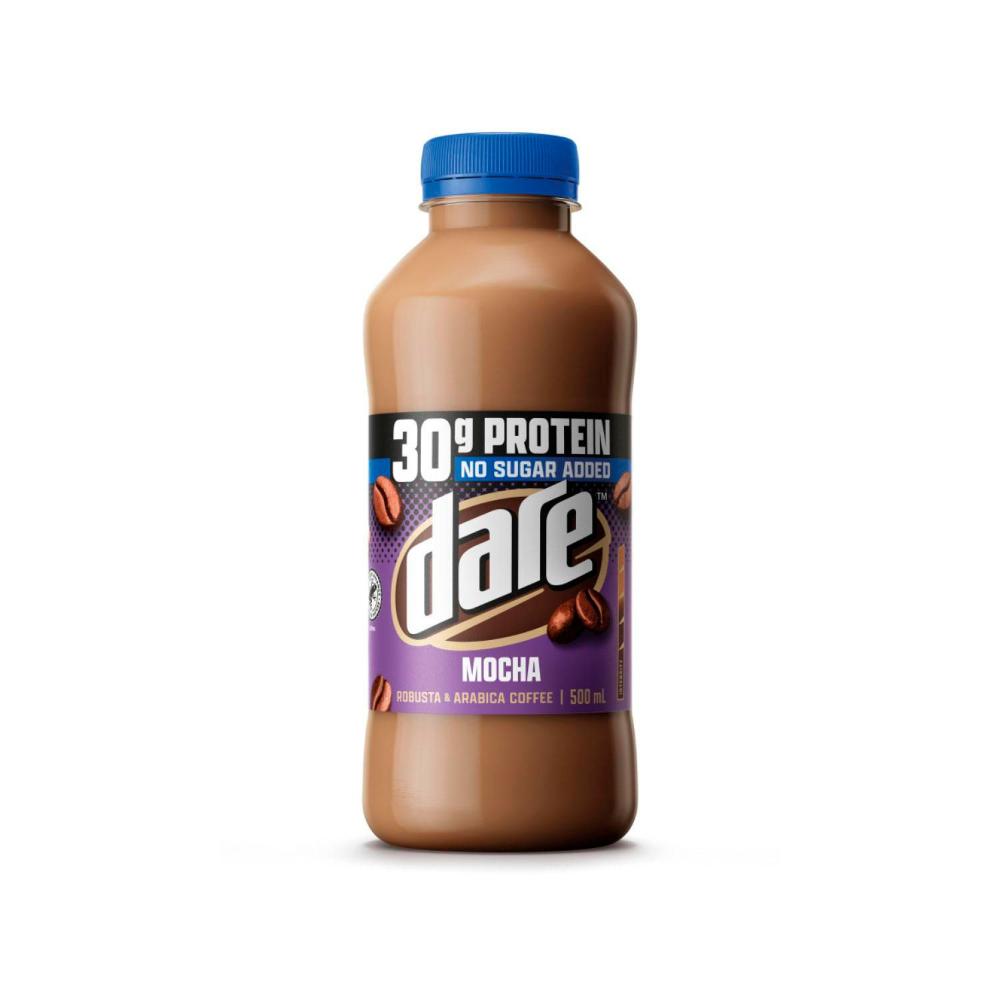Buy Dare Protein Mocha Flavoured Milk 500mL | Coles