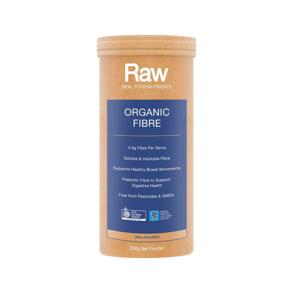 Buy Raw Real Food Nutrients Organic Fibre Unflavored 300g | Coles