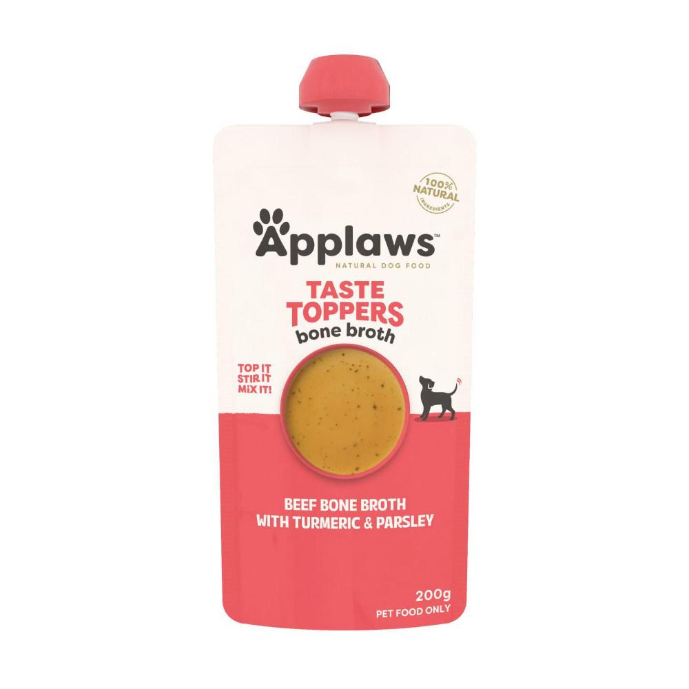 Buy Applaws Taste Toppers Beef Bone Broth Dog Food 200g | Coles