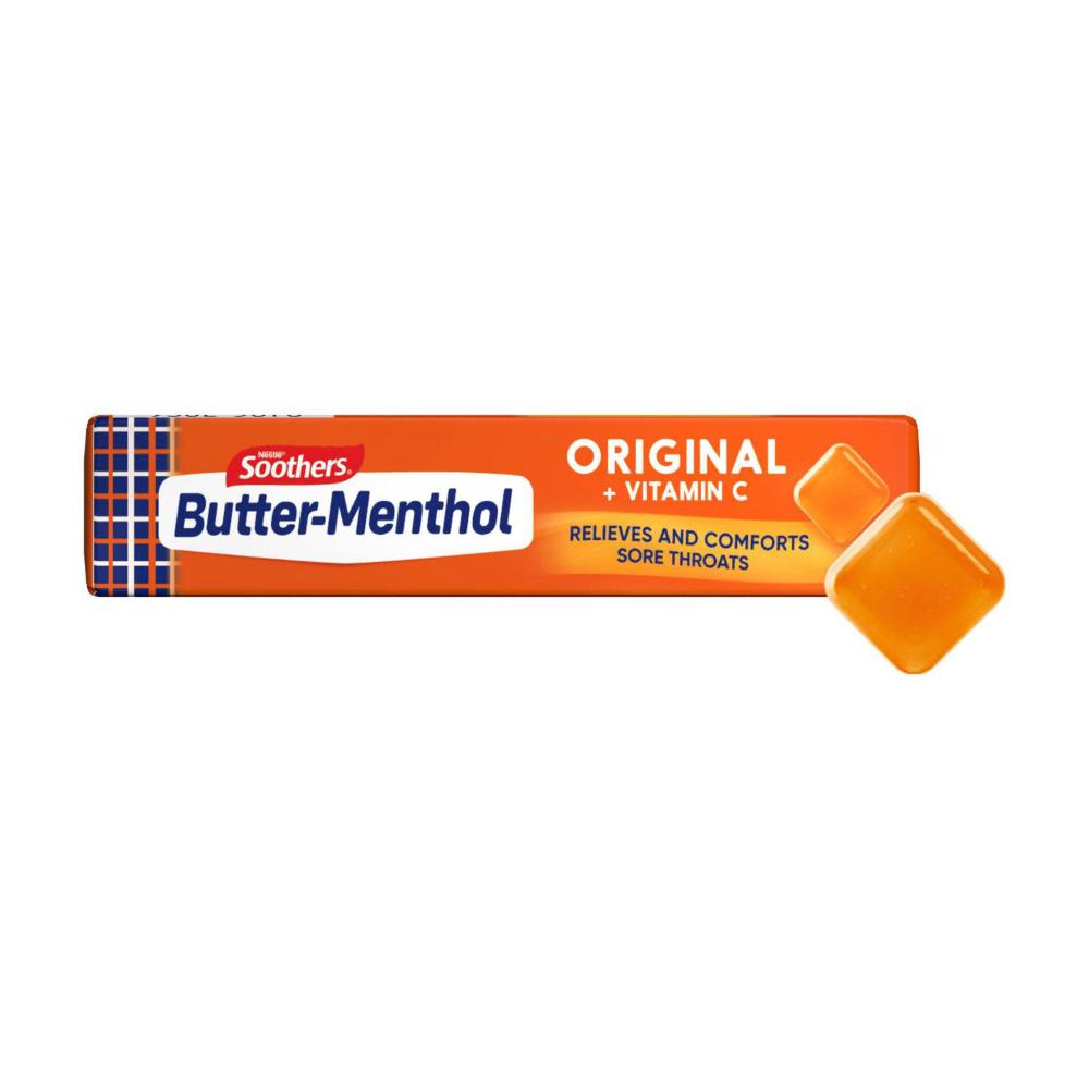 Buy Soothers Single Medicated Butter Menthol 10 Pack | Coles