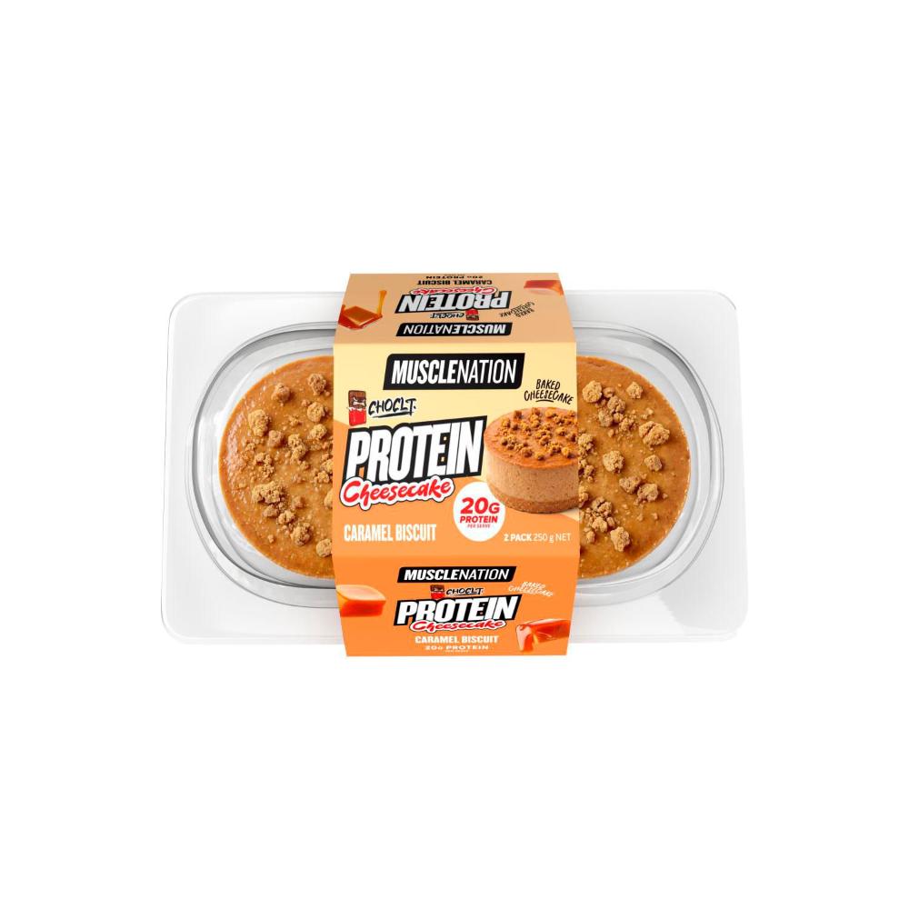 Buy Muscle Nation X Choclt Protein Cheesecake Caramel 250g | Coles