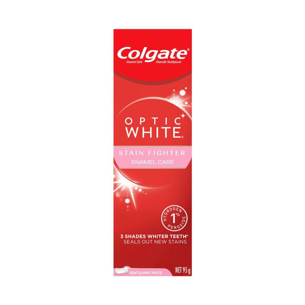 Buy Colgate Optic White Enamel Care Teeth Whitening Toothpaste With 1% ...
