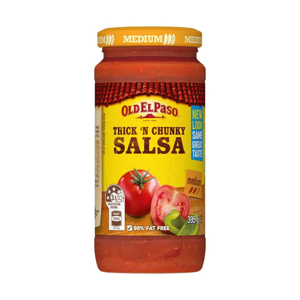Buy Old El Paso Thick N Chunky Medium Salsa 395g | Coles