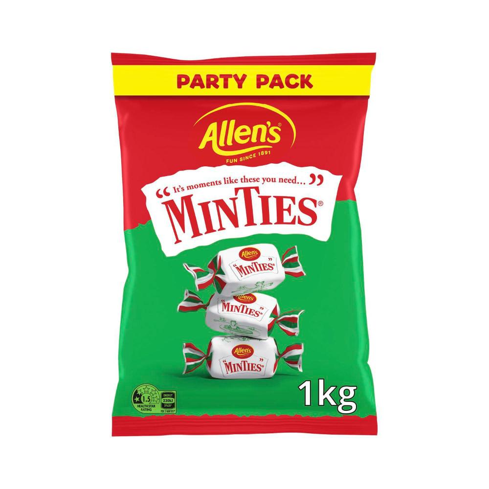 Buy Allens Minties 1kg | Coles