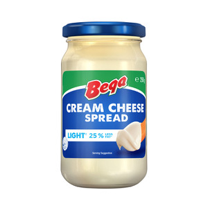 Buy Bega Cream Cheese Spread Light 250g | Coles