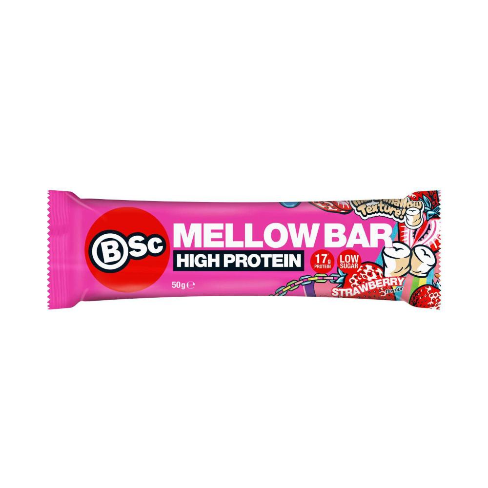 Buy BSc High Protein Mellow Bar Strawberry 50g | Coles