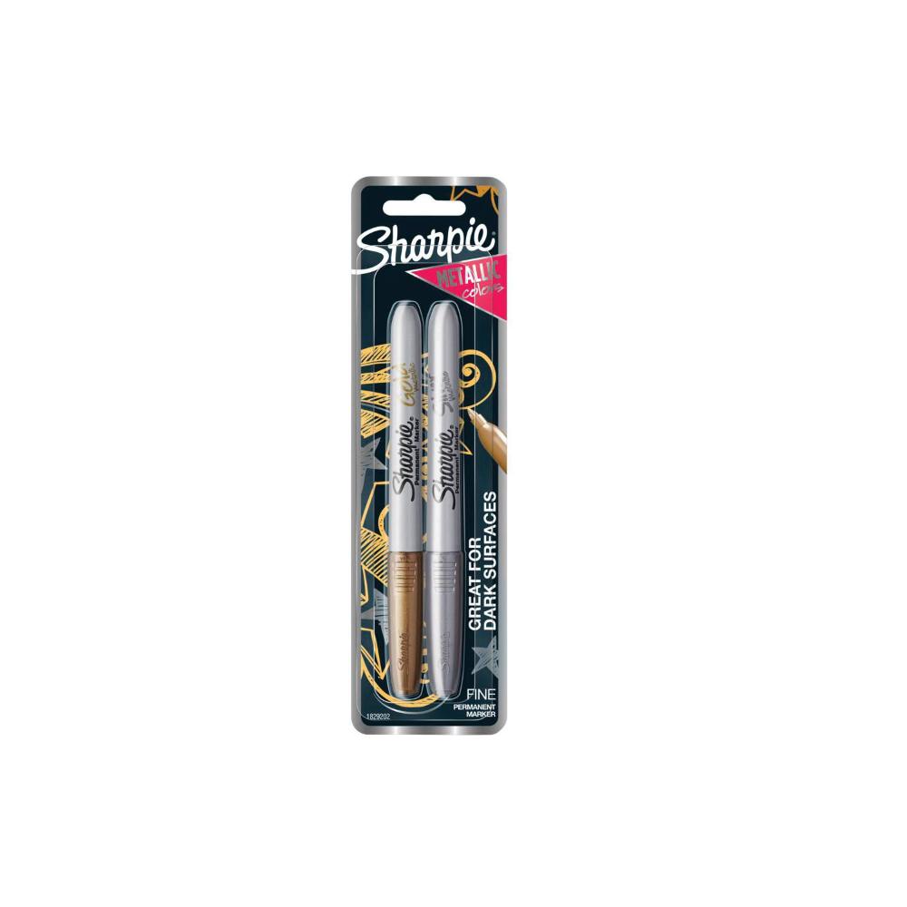 Buy Sharpie Metallic Markers 2 pack | Coles