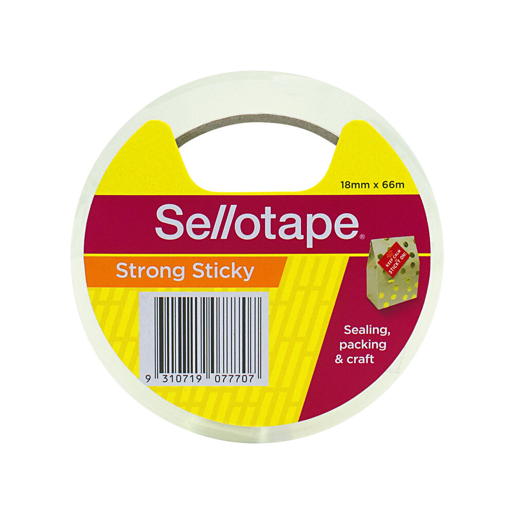 Buy Sellotape Sticky Tape 18mmx66mm 1 pack | Coles