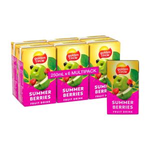 Calories in Golden Circle Sunshine Punch Fruit Drink Lunch Box ...