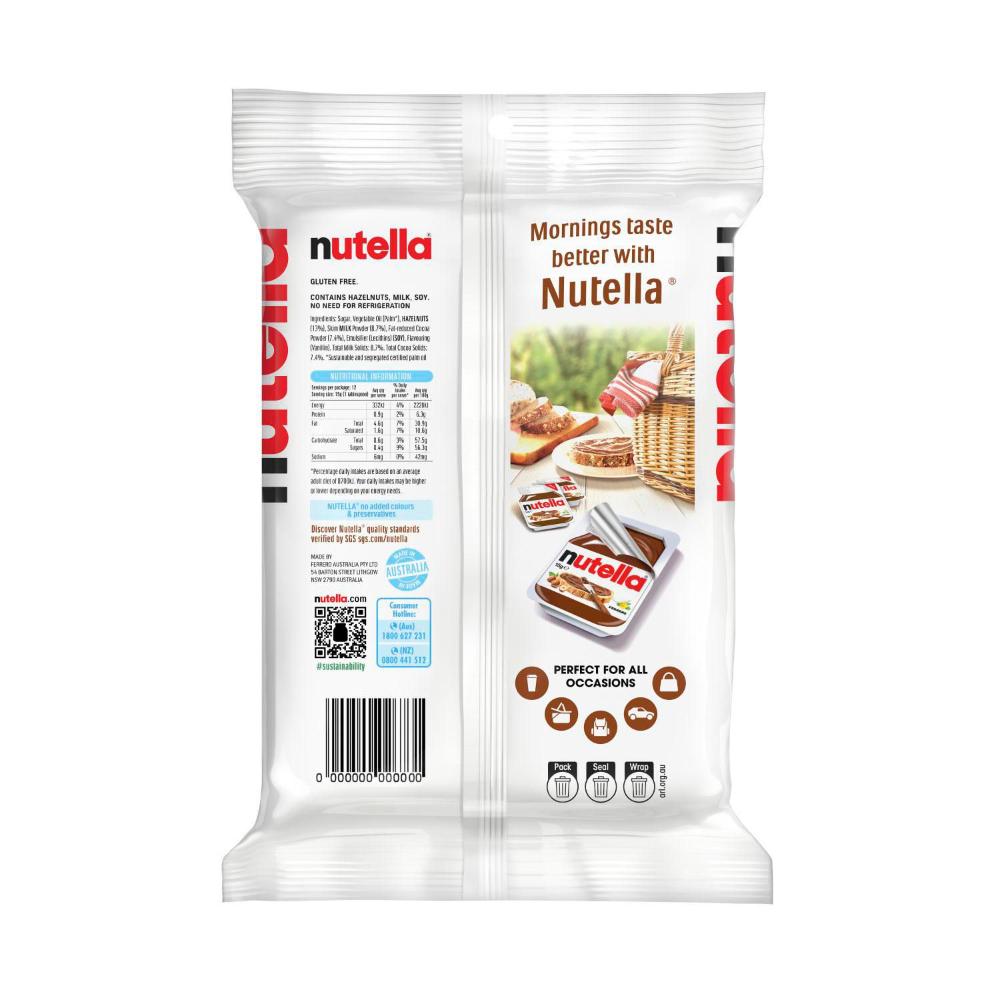 nutella packets coles
