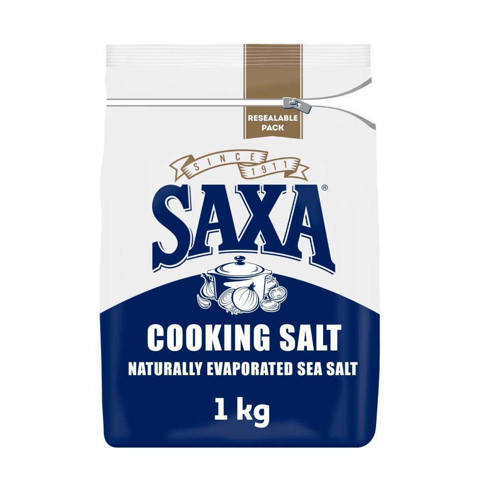 Buy Saxa Cooking Salt 1kg | Coles