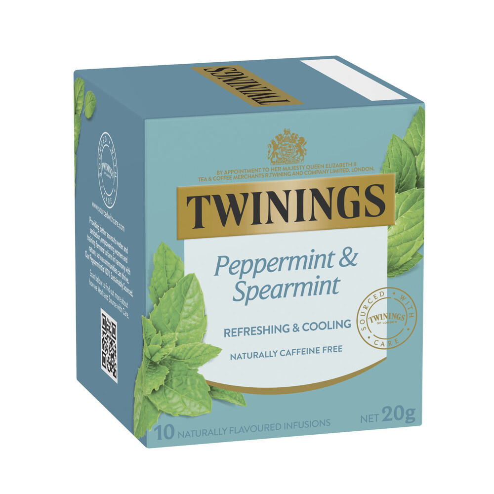 Buy Twining's Peppermint & Spearmint Infusions Tea Bags 10 Pack | Coles