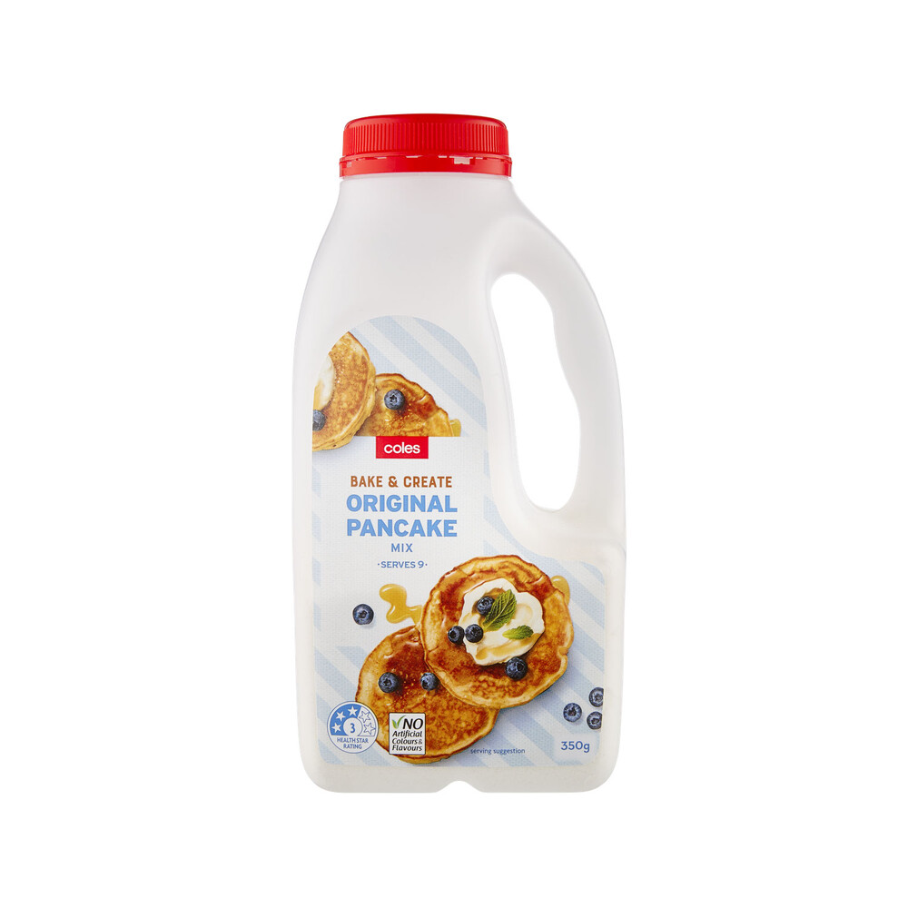 Buy Coles Original Pancake Shake Mix 350g | Coles