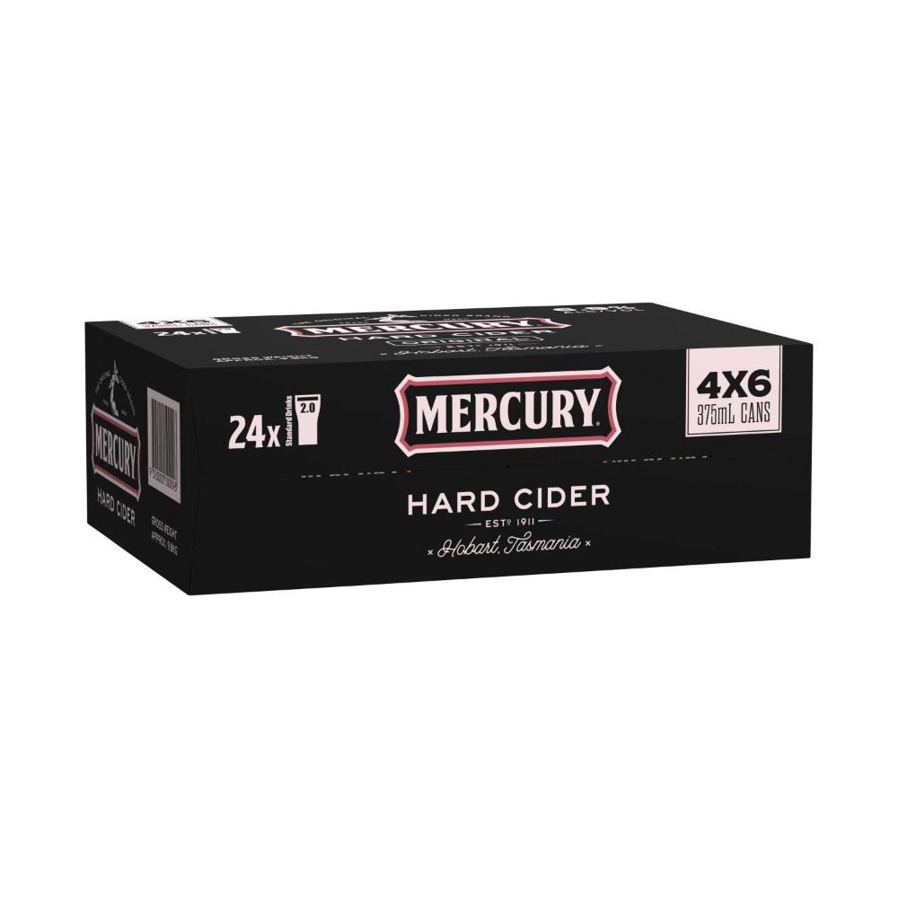 Buy Mercury Hard Cider Can 375ml 24 Pack | Coles