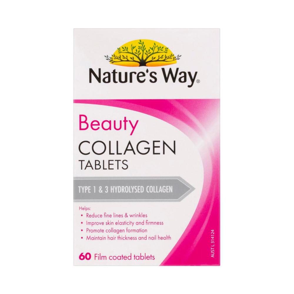 Buy Nature's Way Beauty Collagen Tablets 60 Pack | Coles