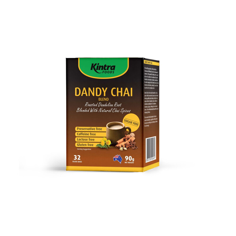 Buy Kintra Foods Dandy Chai Blend Tea Bags 32 Pack 90g | Coles