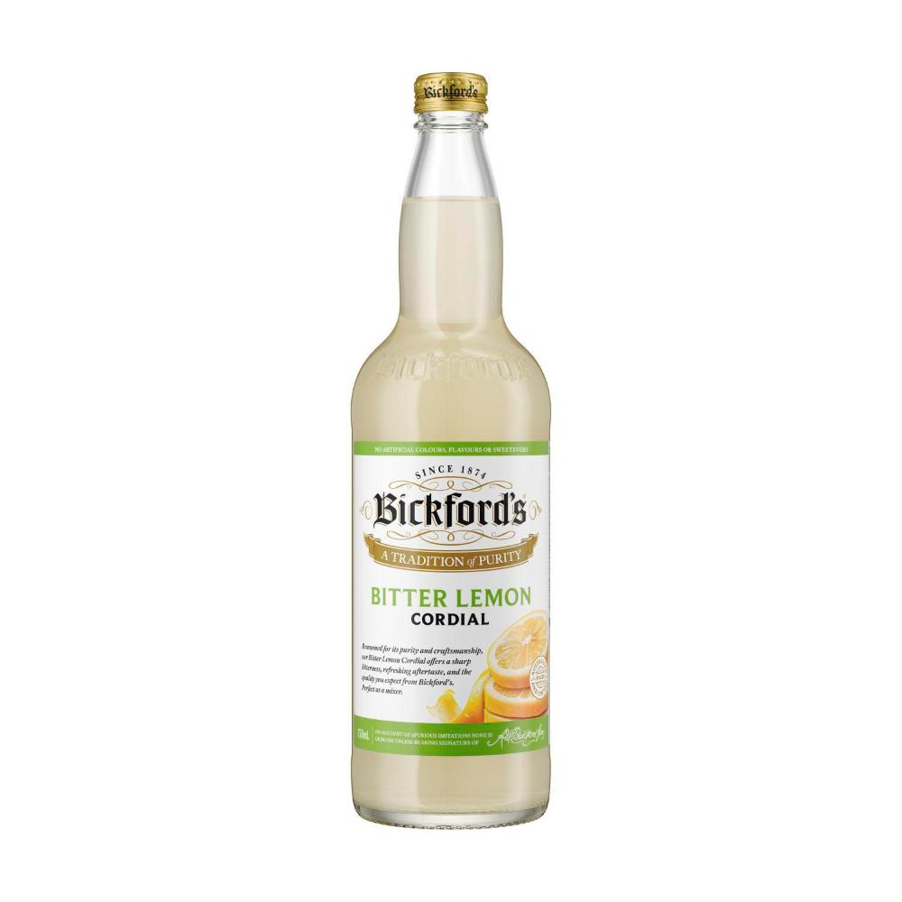 Buy Bickford's Bitter Lemon Cordial 750mL | Coles