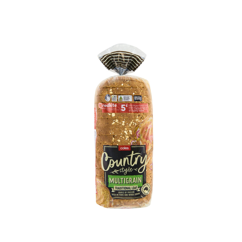Buy Coles Country Loaf Mixed Grain 850g | Coles