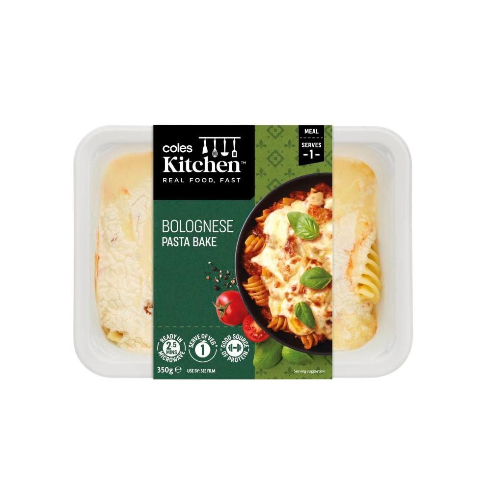 Buy Coles Kitchen Bolognese Bake 350g | Coles